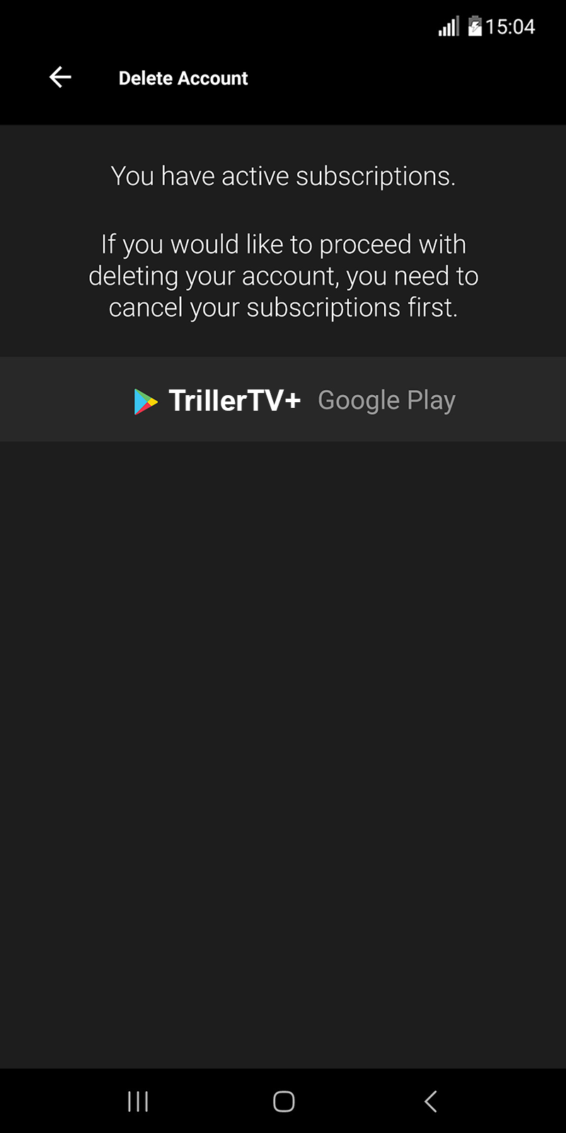 How to delete my TrillerTV account? – TrillerTV Help Center